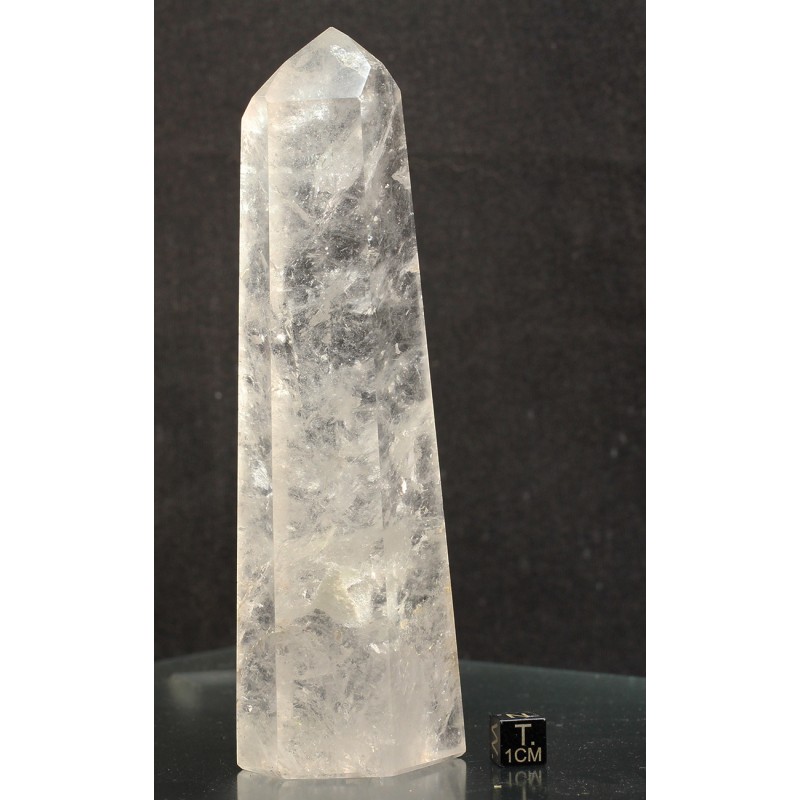 Cuarzo lapidado cristal de roca