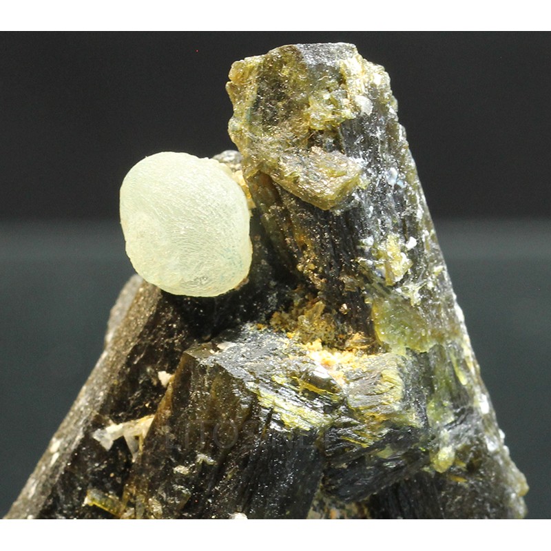 Epidota y prehnita minerales