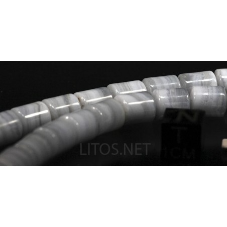 Collar de calcedonia J3671 - Litos